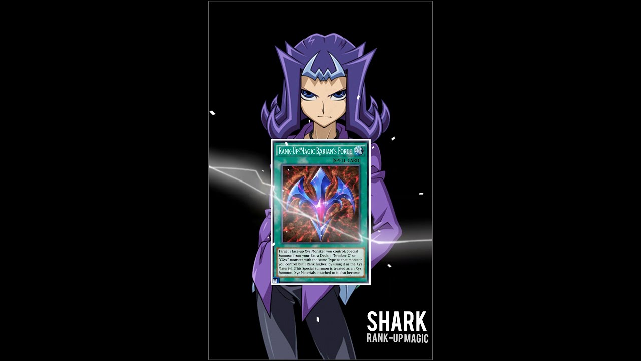 Yugioh Duel Links - First Time! Shark uses Rank-Up-Magic Barian's Force ...