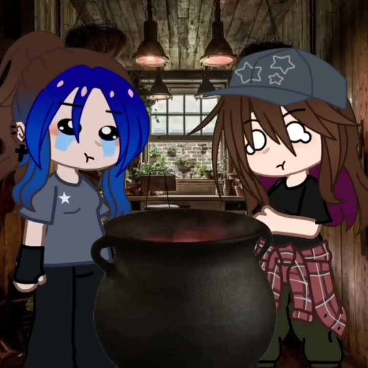 me and @i.blueberry.i and our friends (blue hair-blueberry purple hair ...