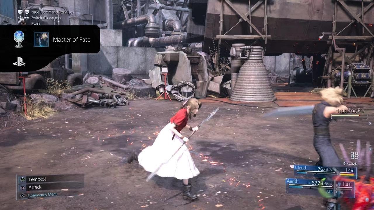 Master Of Fate Trophy | Finally Platinum This Game | FINAL FANTASY VII ...