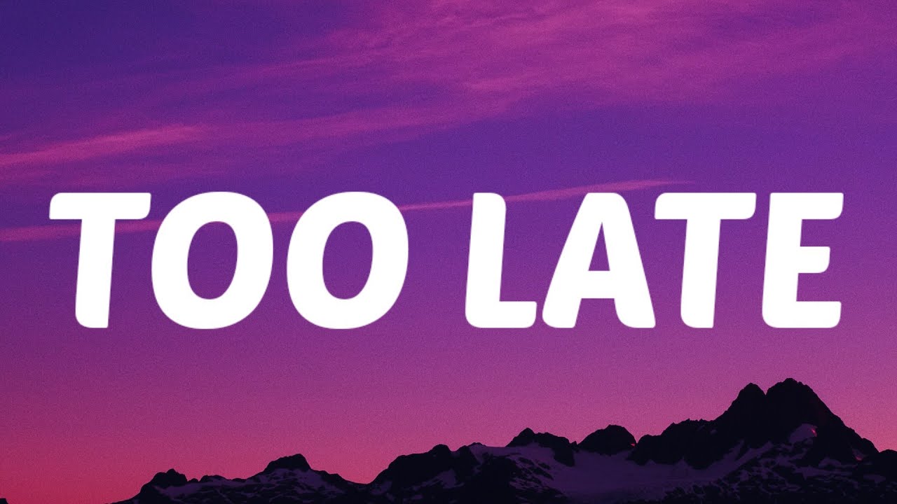 David J - Too Late (Lyrics) Ft. Anella Herim - YouTube