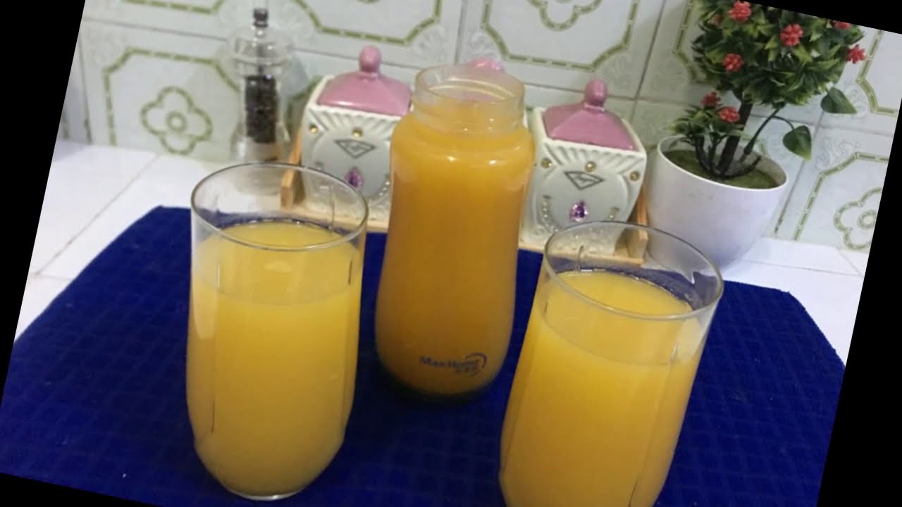 Perfect Mango Squash Recipe - Homemade Mango Squash - YouTube