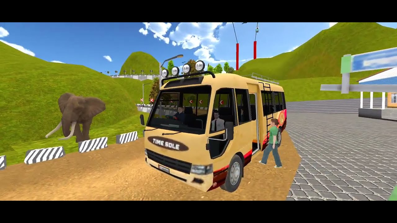 Off road Mini Bus 🚌 Driving to Village Road - YouTube