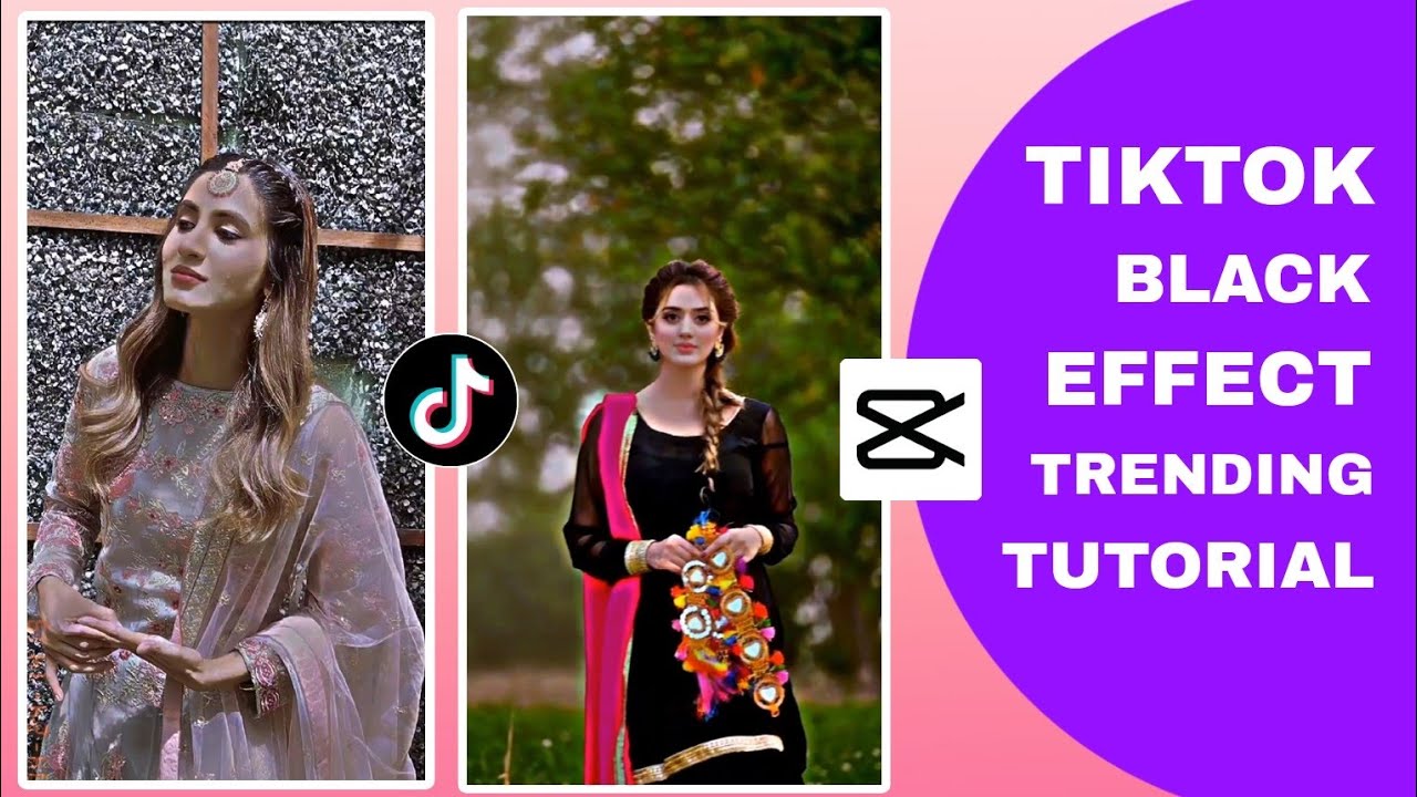 TikTok New Trending Black Effect Video Editing In Capcut || Capcut Black Effect Video Editing ...