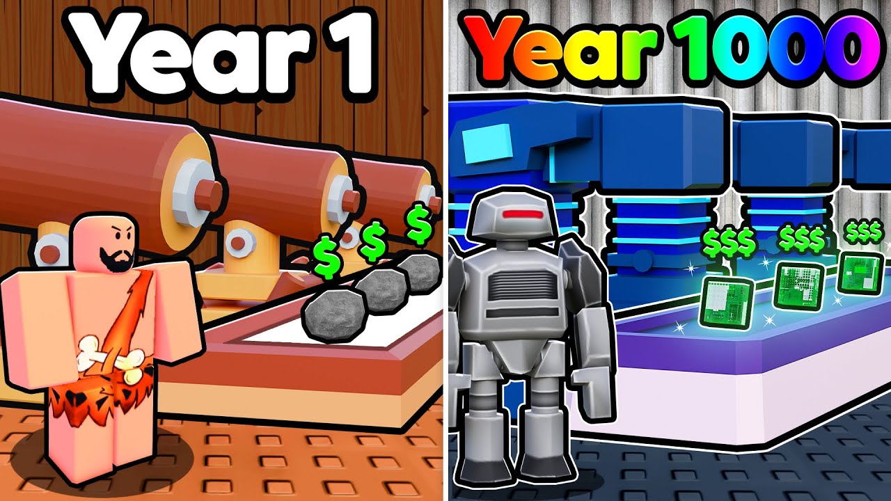 I Went From Stone Age to FUTURISTIC Tycoon in Roblox! - YouTube