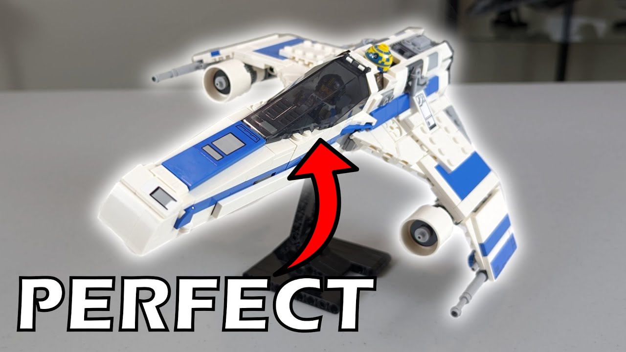 WHY Didn't LEGO Just Make This? - Republic E-Wing MOC/MOD Review by ...