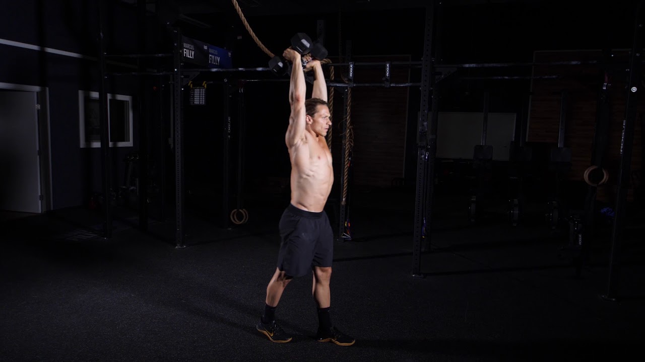 Dual Dumbbell Overhead Carry - YouTube