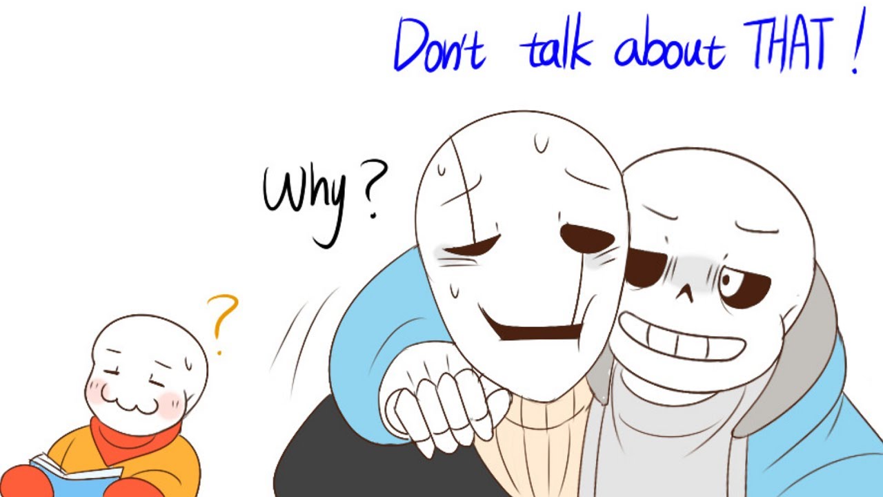 Gaster, Don't talk about that【 Undertale Comic Dub 】 - YouTube
