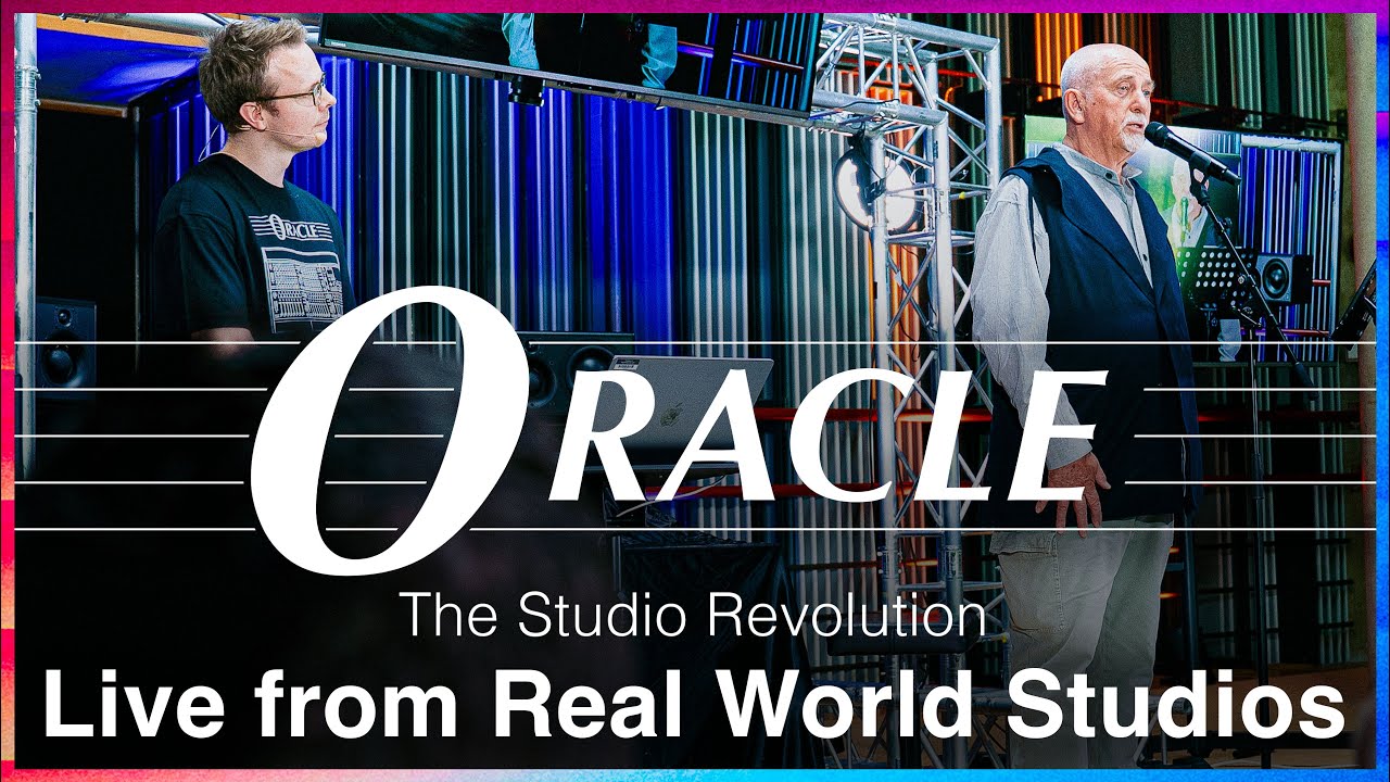 SSL Oracle Launch Livestream - Real World Studios, UK. - YouTube