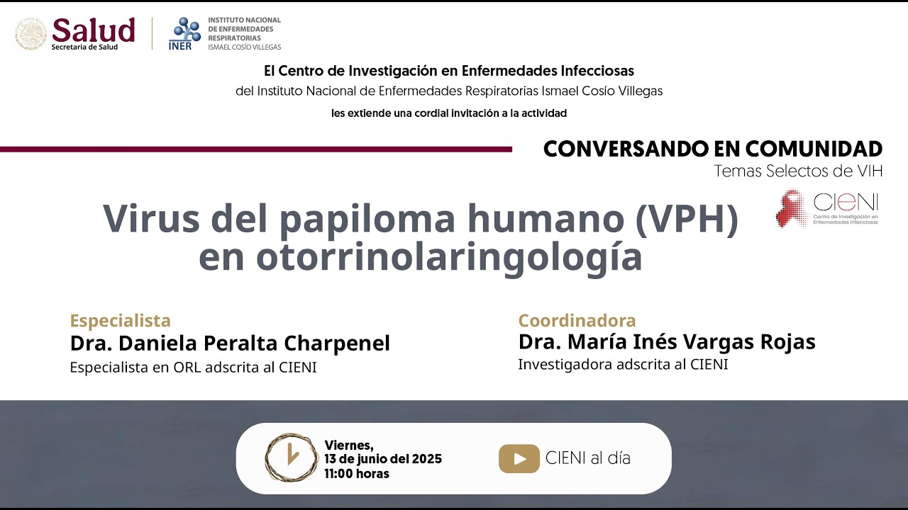 Virus del Papiloma Humano (VPH) en Otorrinolaringología - YouTube