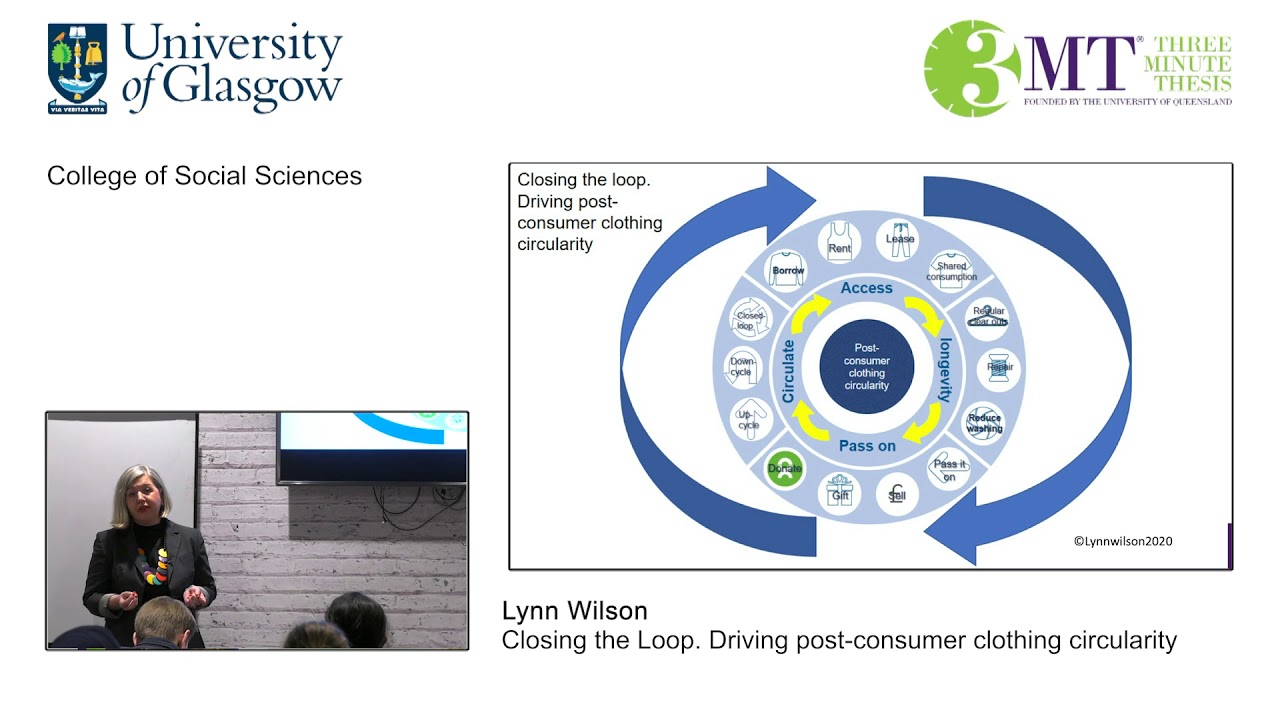 3MT 2020 CoSS - Lynn Wilson - Closing the Loop. Driving post-consumer ...