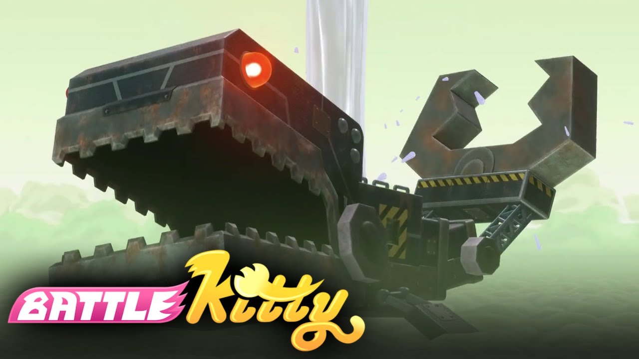 Crate Monster | Battle Kitty | Ep.8 Sky Co. Docks - YouTube