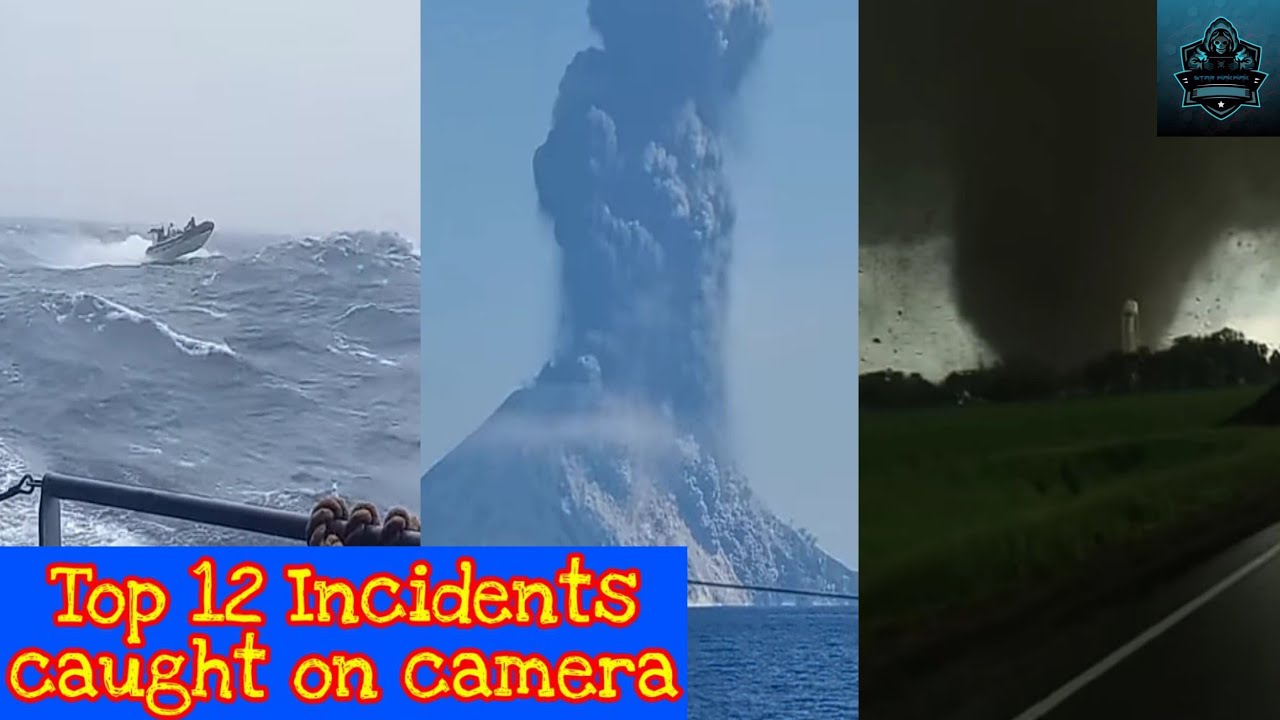 Top 12 INCIDENTS caught on camera. | Top 12 INSANE moments caught on ...