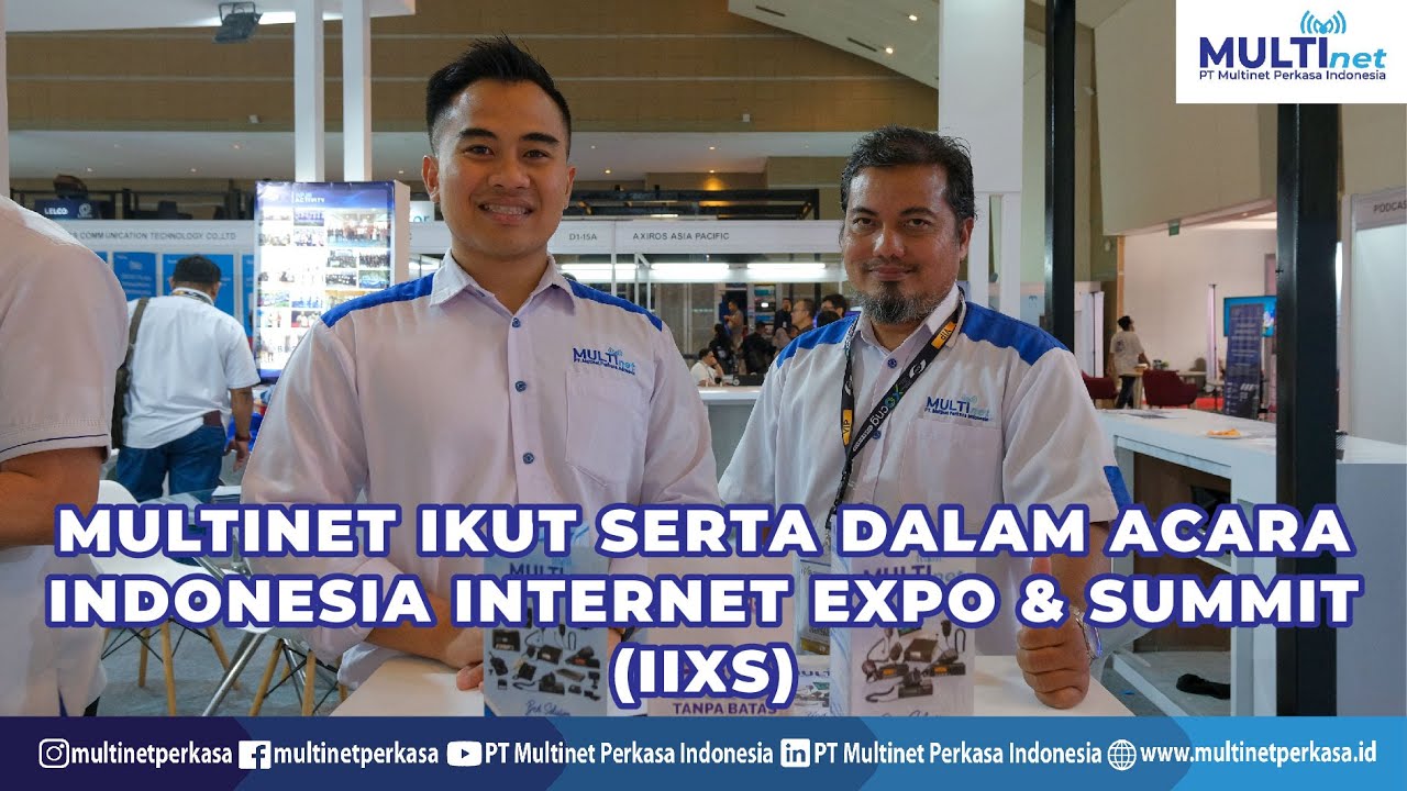 PT Multinet Perkasa Indonesia hadir dalam event Indonesia Internet Expo ...
