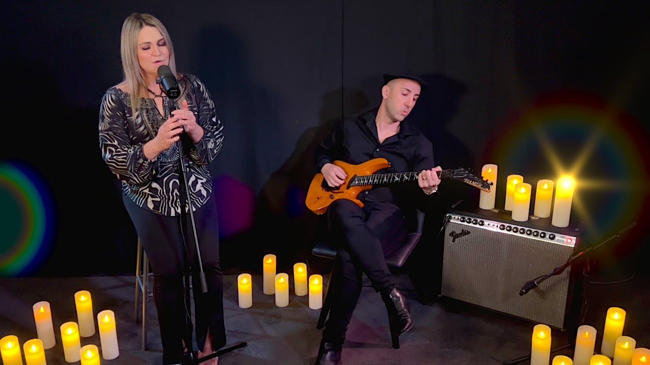 'BURN FOR YOU' [JOHN FARNHAM] cover by Pina Del Re & Lenny DeRoma - YouTube