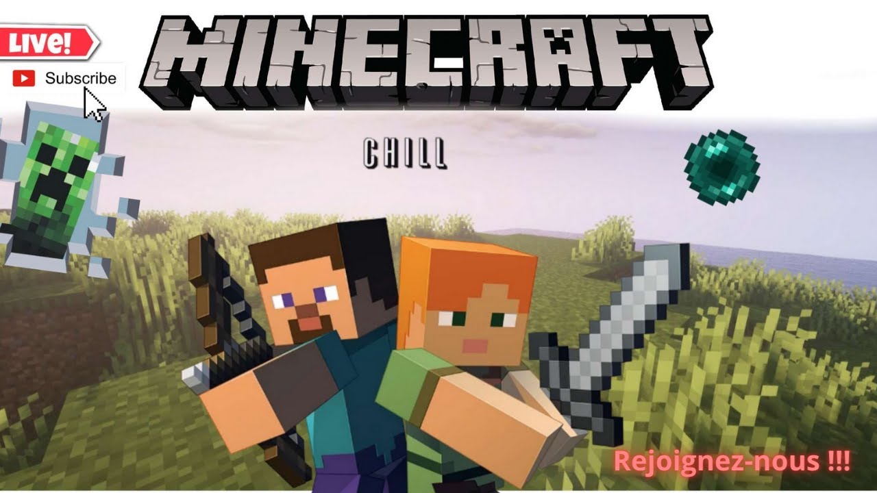 🔴LIVE [FR] / FACE CAM / Minecraft / Bedrock / Chill !!! / venez ...