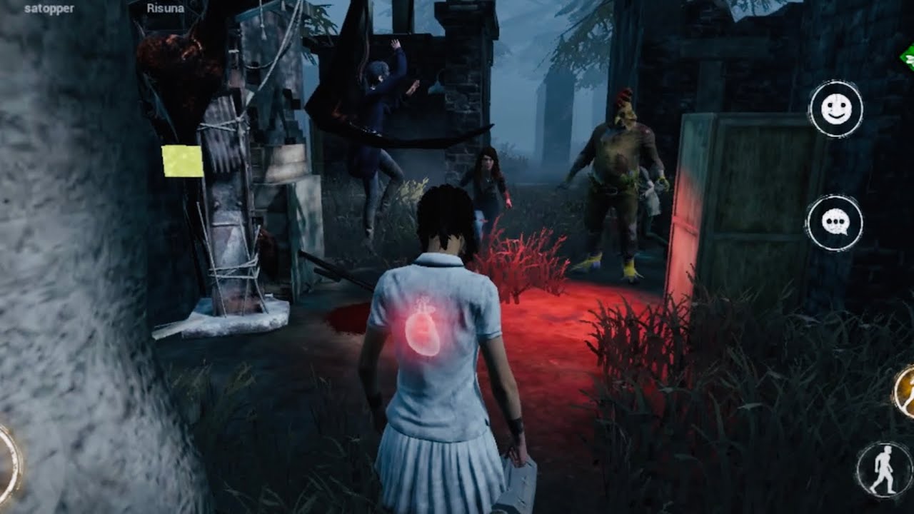 FACE CAMPER chicken clown! | Dead by daylight Mobile | Dbd Mobile - YouTube