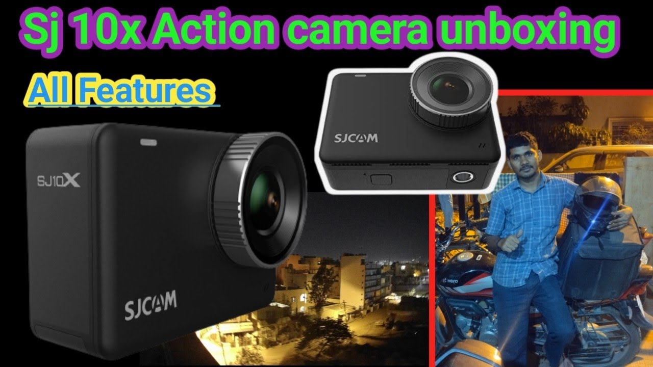 SJ cam 10X Unboxing 😭|| My First Action camera Delivery #sjcam10x # ...