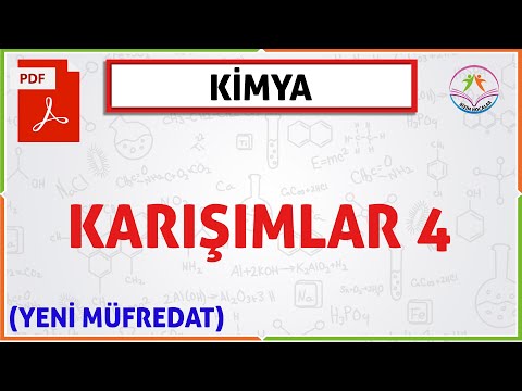 KARIŞIMLAR 4 (10. SINIF)(2020 TYT) KOLİGATİF ÖZELLİKLER (YENİ MÜFREDAT)