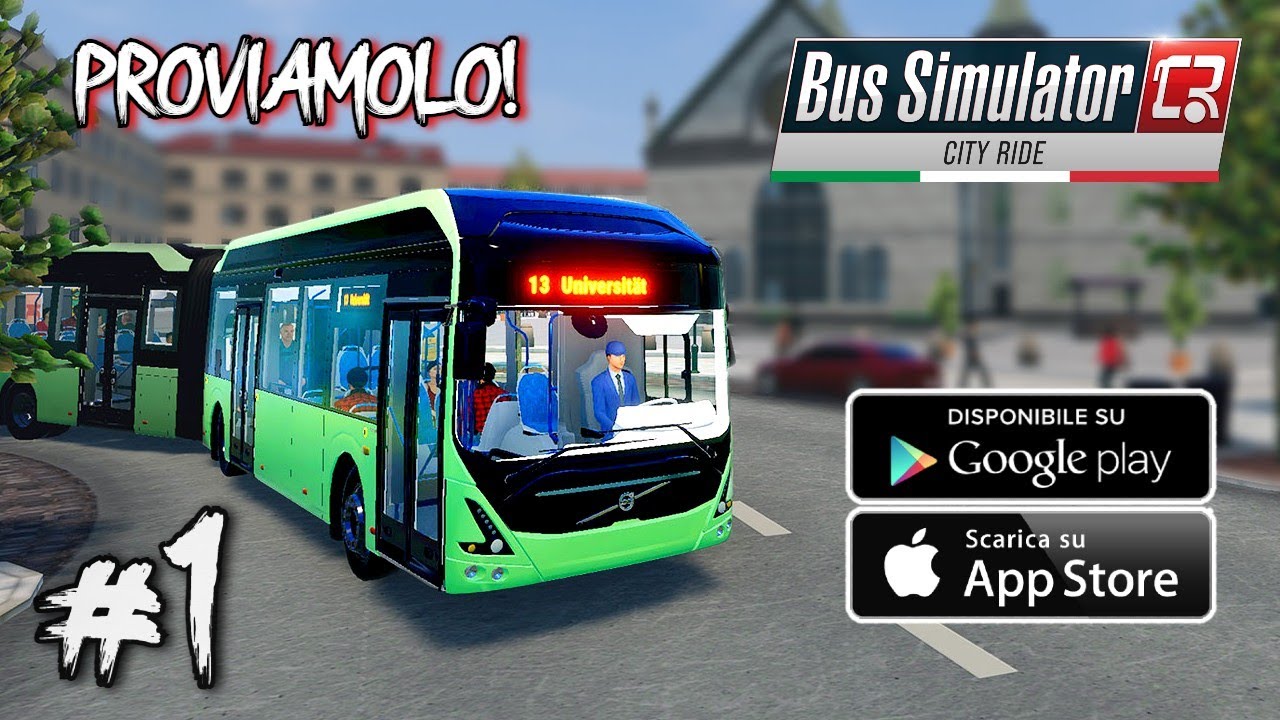 BUS SIMULATOR CITY RIDE #1 - Simulatore di bus per Android/iOS! - YouTube