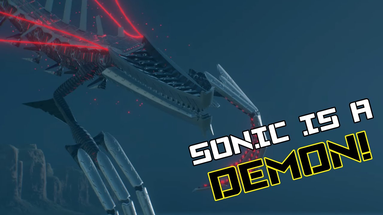 HE'S ON DEMON TIMING WTF - Super Sonic vs Wyvern (Sonic Frontiers ...