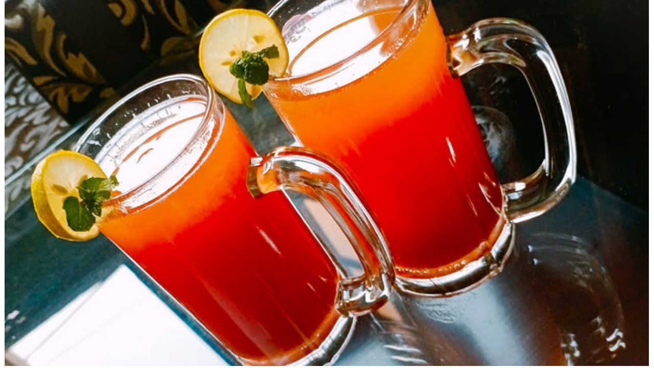 Imli Aloo Bukharay Ka Sharbat Recipe by Foodle - YouTube