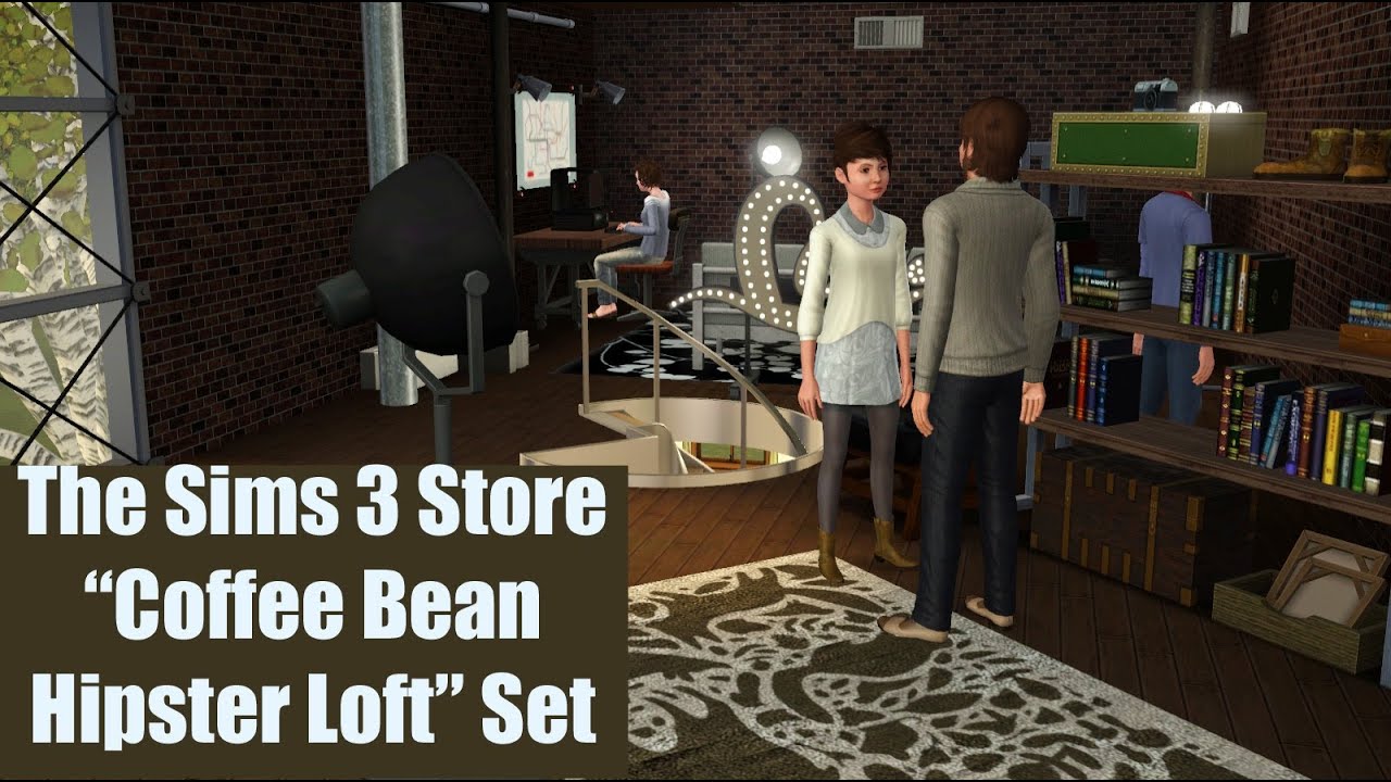 The Sims 3 Store Set Review and Critique: " The Coffee Bean Hipster ...
