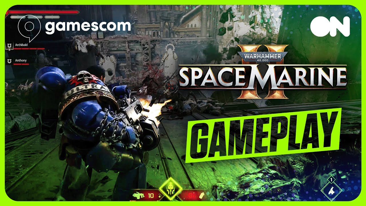 Warhammer 40k Space Marines 2 Details REVEALED | Swarms, Executions ...