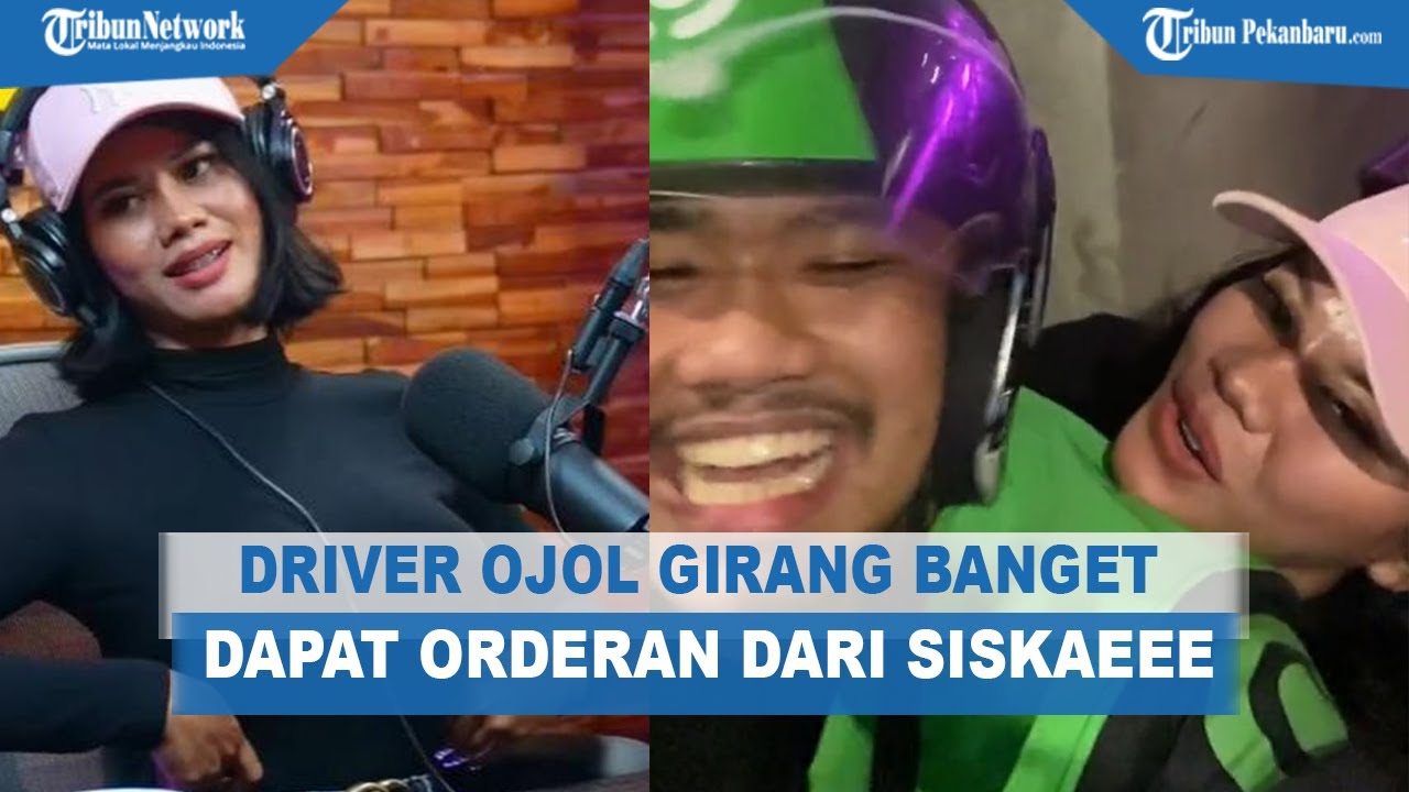 Driver Ojol Super Gilang Usai Dapat Orderan dari Siskaeee - YouTube