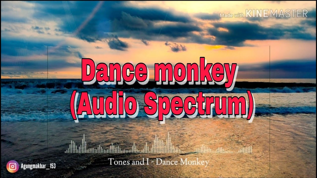 Tones and I - Dance Monkey (Audio spectrum version) - YouTube