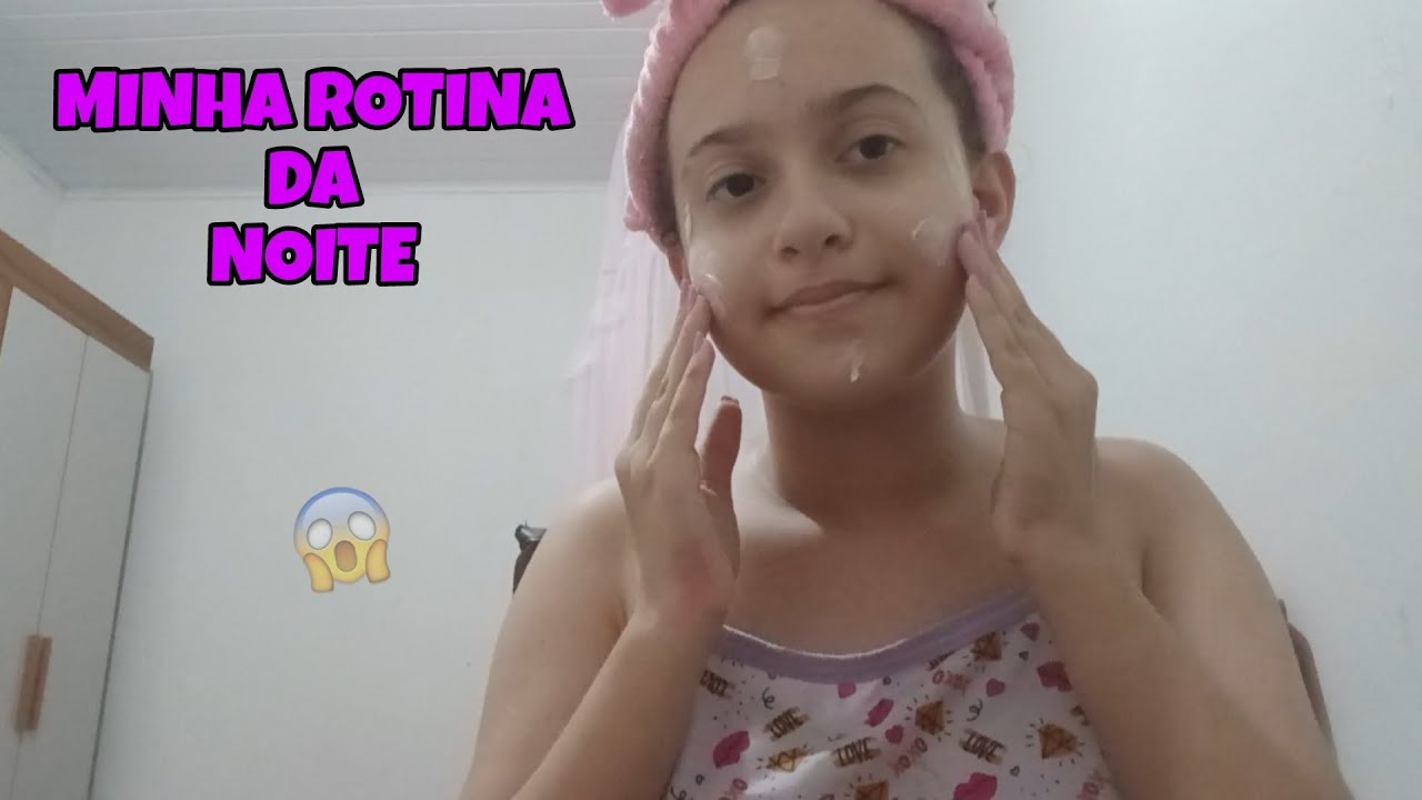 MINHA ROTINA DA NOITE!!! - YouTube