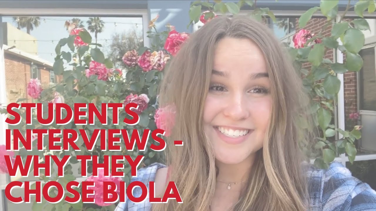 Why students chose Biola University - YouTube
