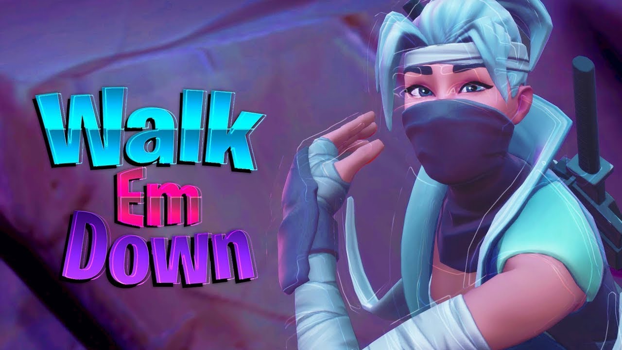 NLE Choppa - Walk Em Down feat. Roddy Ricch (FORTNITE MONTAGE) - YouTube