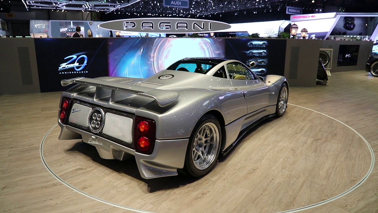 The very first Pagani produced! Zonda C12 at Geneva Motorshow 2019 ...
