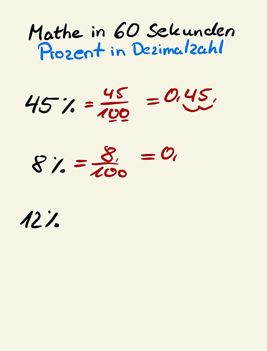 Prozent In Dezimalzahl UMWANDELN YouTube prozent-in-dezimalzahl-umwandeln-youtube