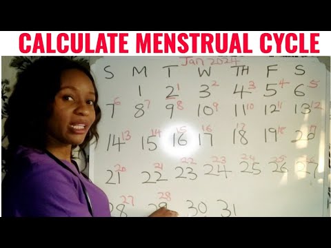 How to calculate your menstrual cycle / how to calculate period cycle ...