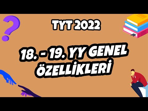 TYT Felsefe - 18. – 19. YY Felsefesi Genel Özellikleri | TYT Felsefe 2022 #hedefekoş