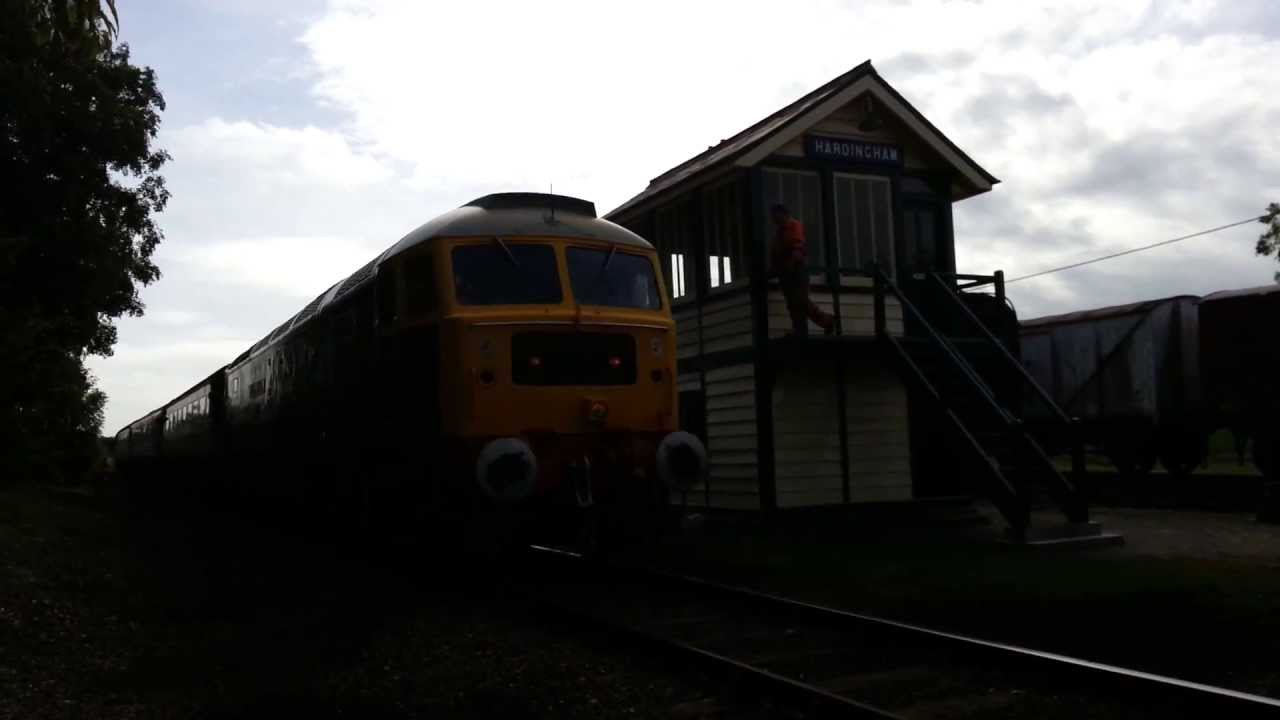 (Outtake) 47579 at Hardingham bound for Dereham (Mid-Norfolk Railway ...
