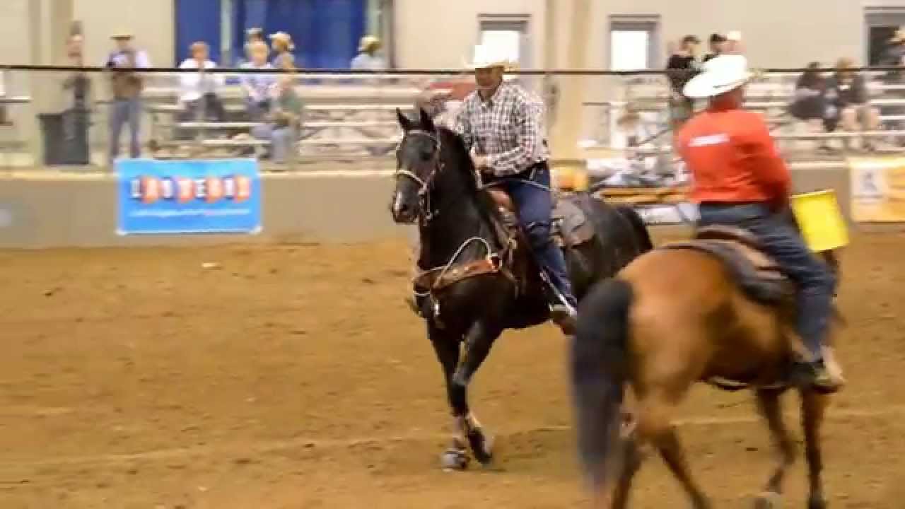 2014 Gay Games Rodeo, Breakaway Roping - YouTube