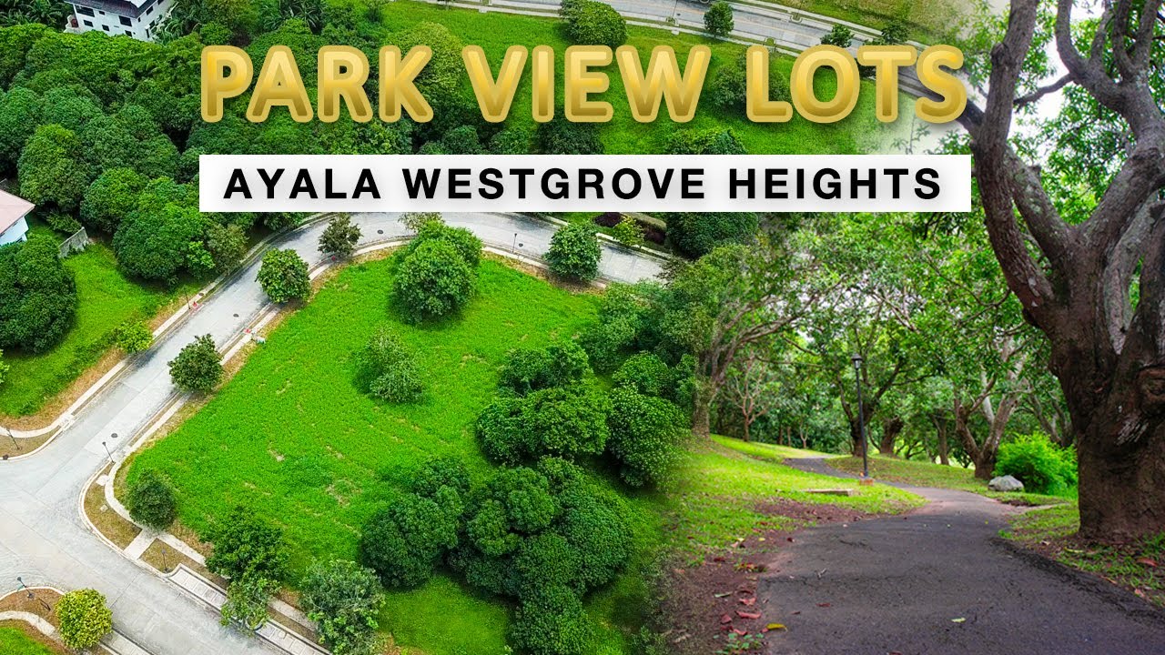 AYALA WESTGROVE HEIGHTS PARK VIEW LOTS FOR SALE - YouTube