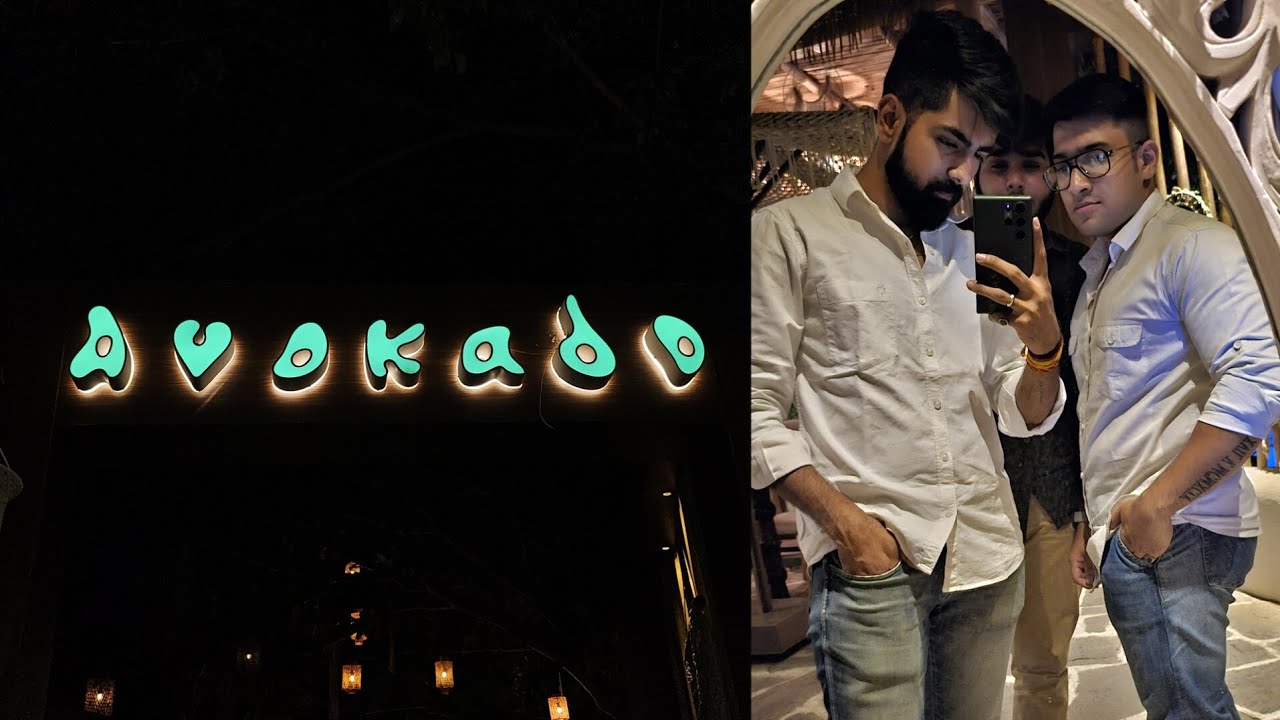 Visited AVOKADO CAFE at qutub institutional area |Tanmay Nagar Vlogs ...