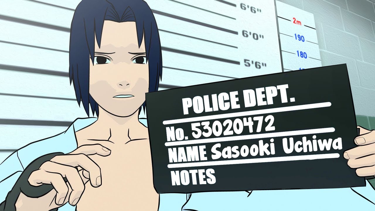 Sasuke Goes To Jail! (naruto roleplay) - YouTube