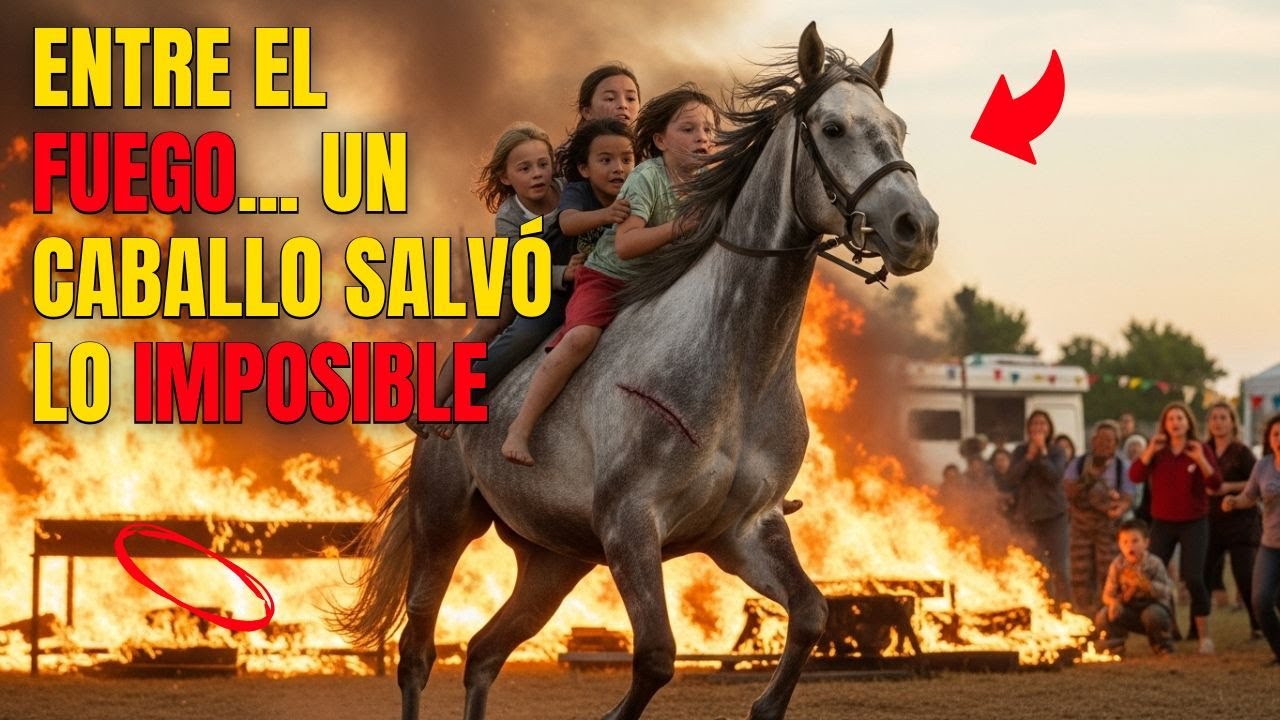 Ese caballo flaco no valía nada… hasta que cruzó el fuego con tres ...