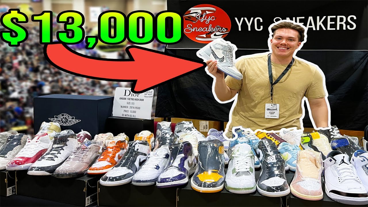 Making Thousands Selling THESE Sneakers at Sneaker Swap! - YouTube