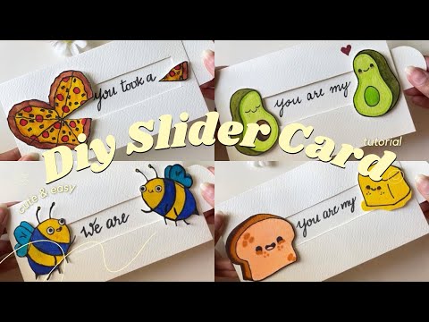9 DIY Slider Card Tutorial | Cute Gift Ideas | Easy Present Ideas✨| QuinnsArte |