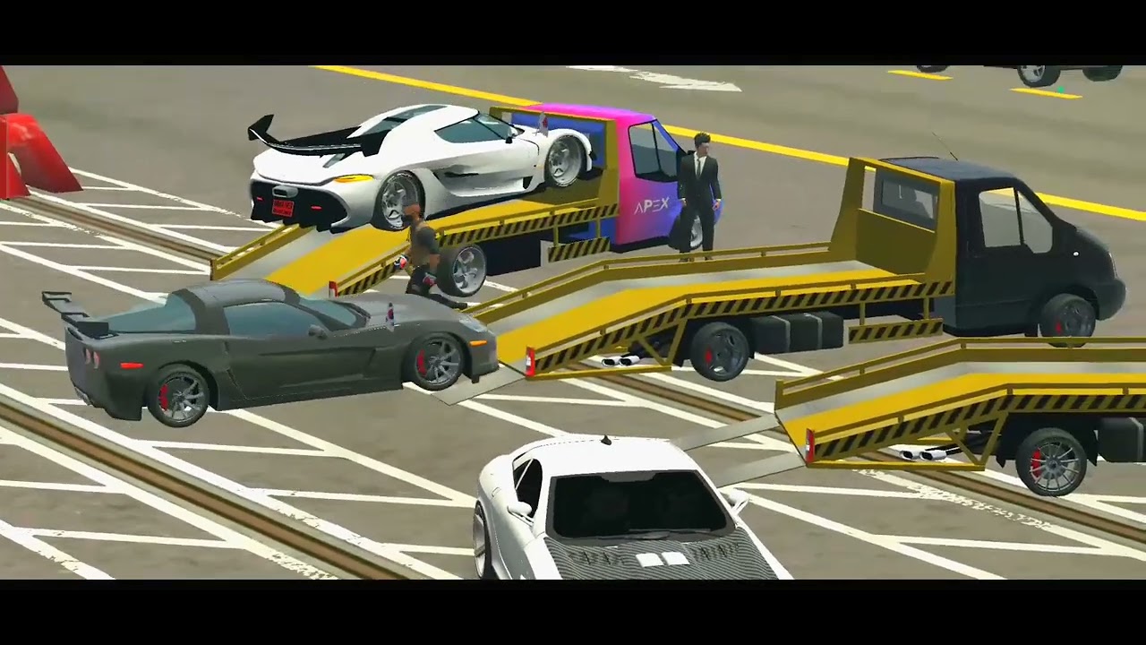 මේවා අලුත් බඩු (Car parking multiplayer) short movie - YouTube