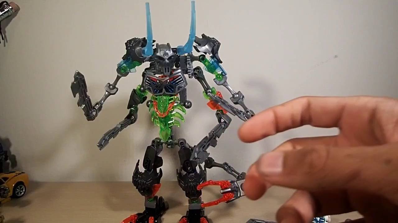 Bionicle Skull basher combo update Review #21 - YouTube