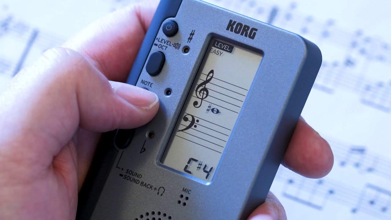 KORG VPT-1 Vocal Pitch Tuner - Offizielles Produktvideo - YouTube