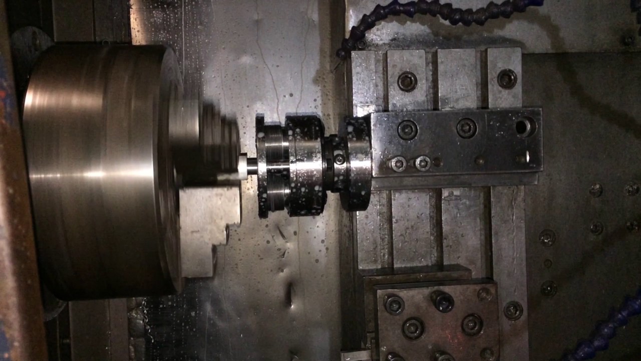 FEDA thread rolling head Fette thread rolling head rolling dies - YouTube