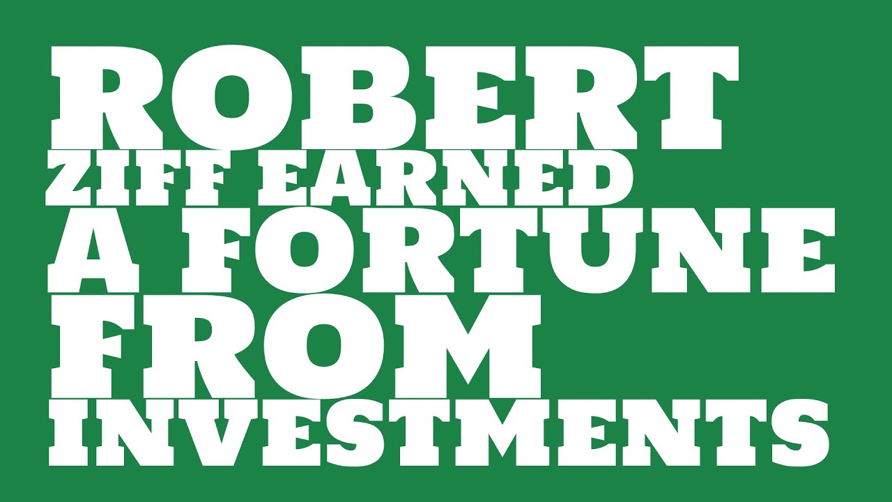 Robert Ziff: 2017 Net worth - YouTube