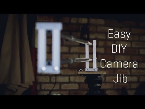 Easy and Cheap Camera Jib Part 1| DIY Camera jib/Crane | DIY Camera ...